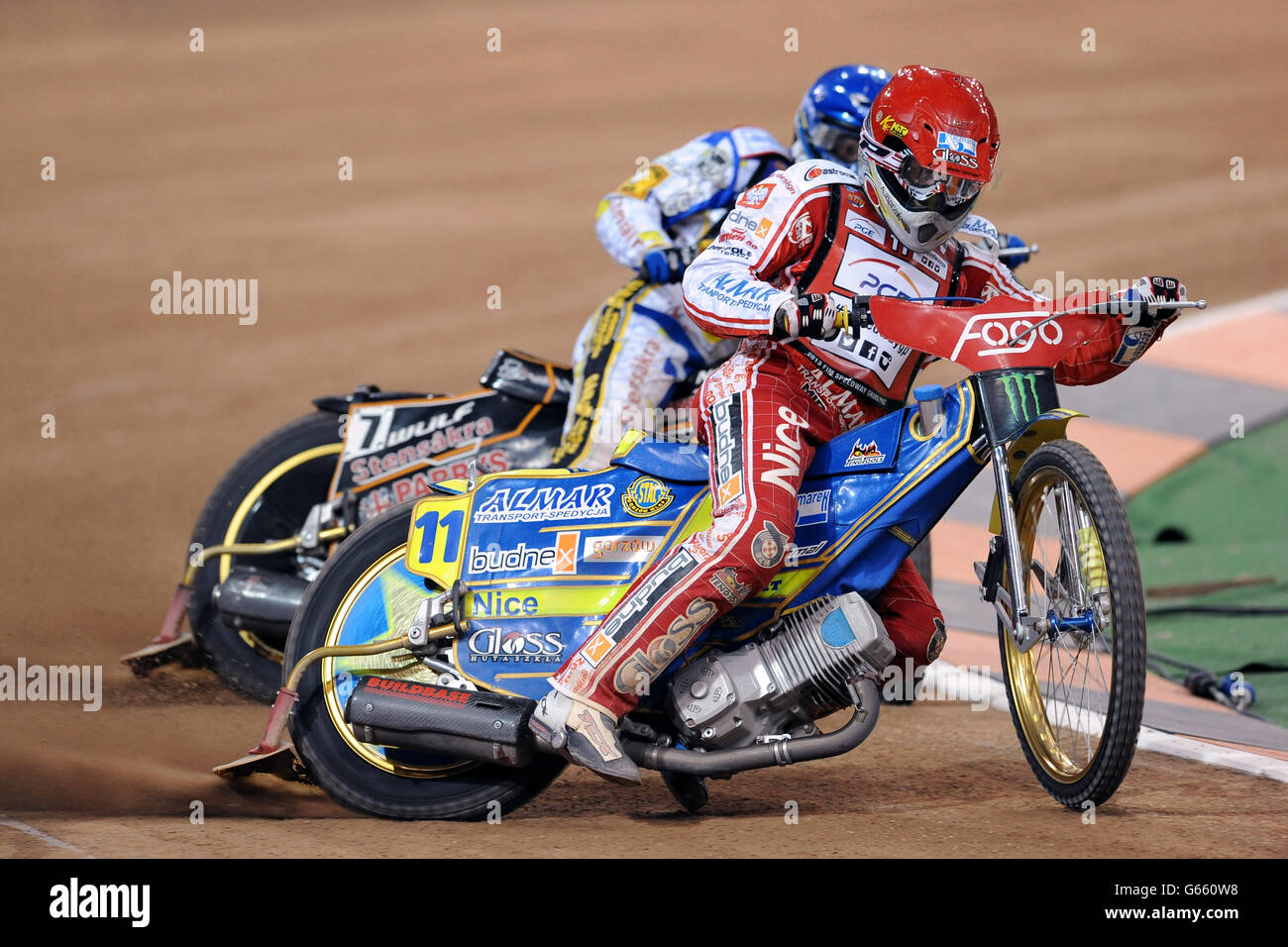 Speedway - British Speedway Grand Prix - Millennium Stadium Stock Photo ...