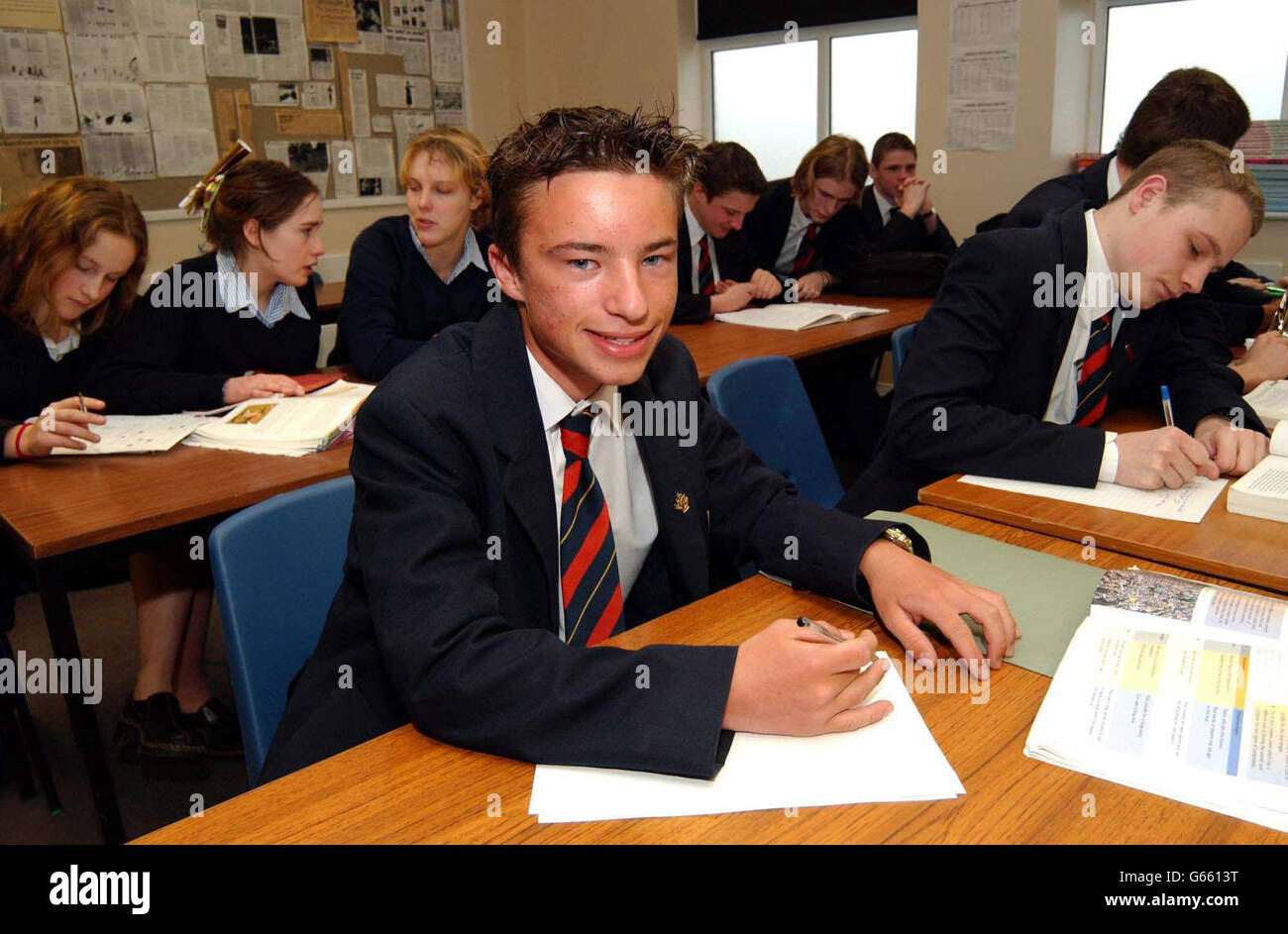 Seb Clover at Ryde School Stock Photo - Alamy
