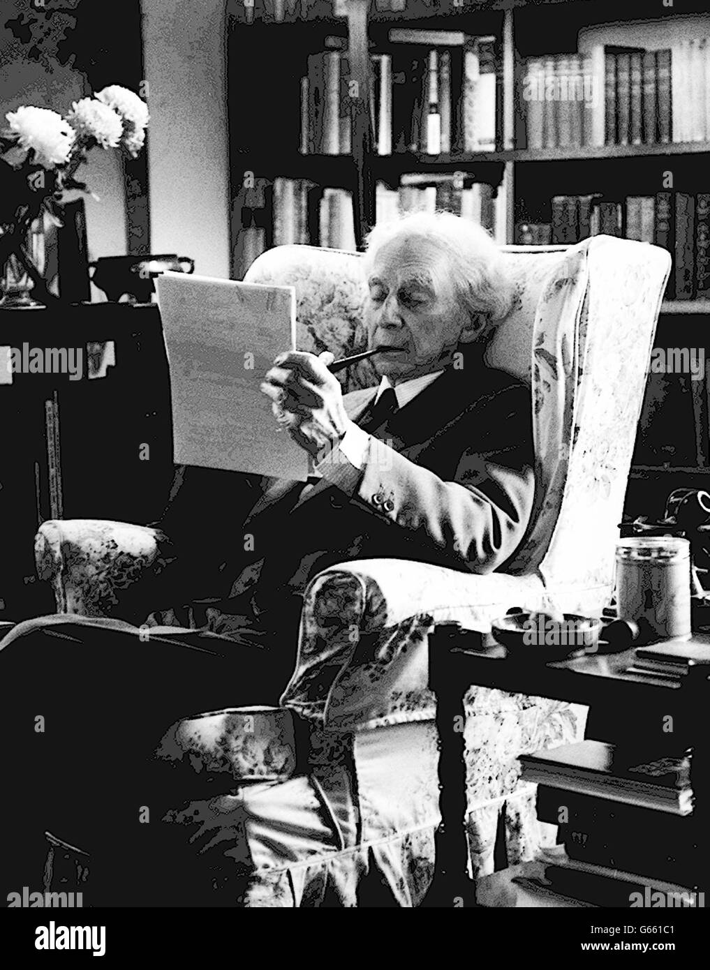 Bertrand russell Black and White Stock Photos & Images - Alamy