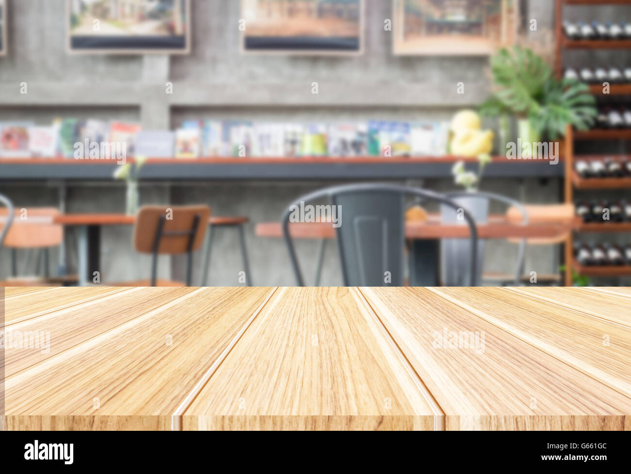 Abstract blurred restaurant interior for background, stock photo Stock ...