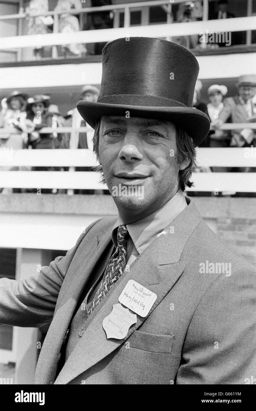 Horse Racing - Trainer Henry Cecil Stock Photo - Alamy