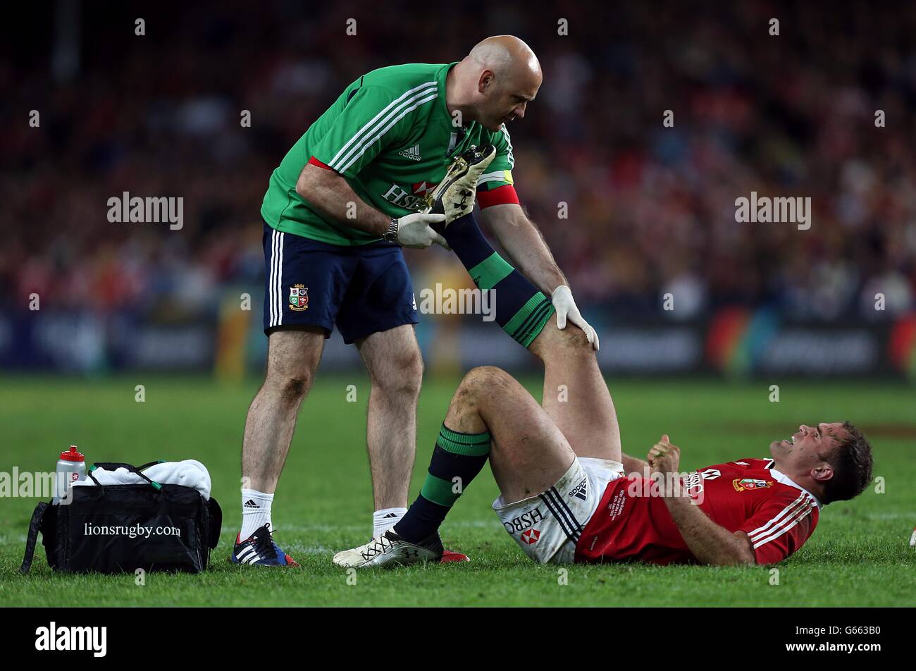 Jamie roberts lions hi-res stock photography and images - Alamy