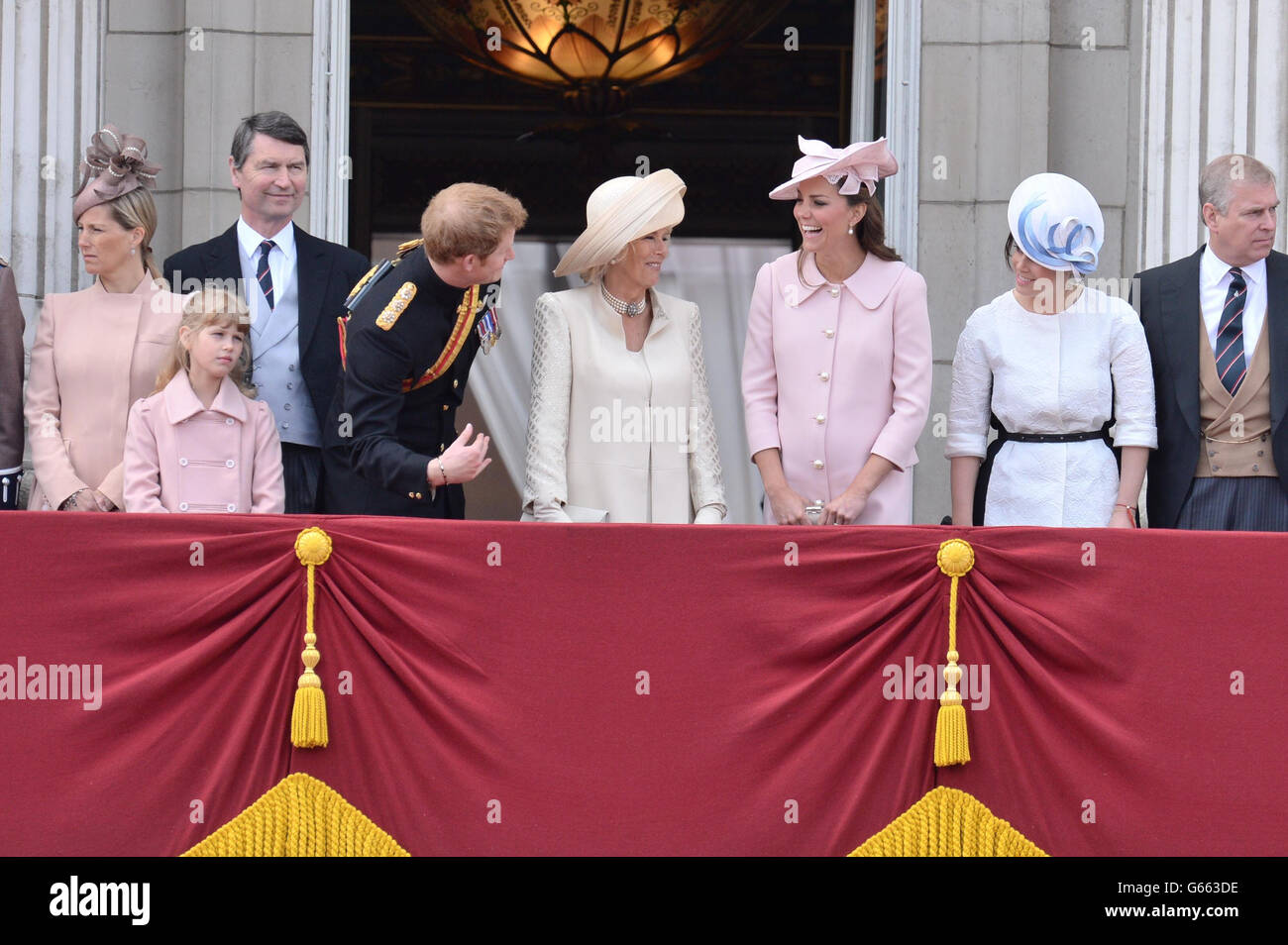 Trooping the Colour parade Stock Photo - Alamy