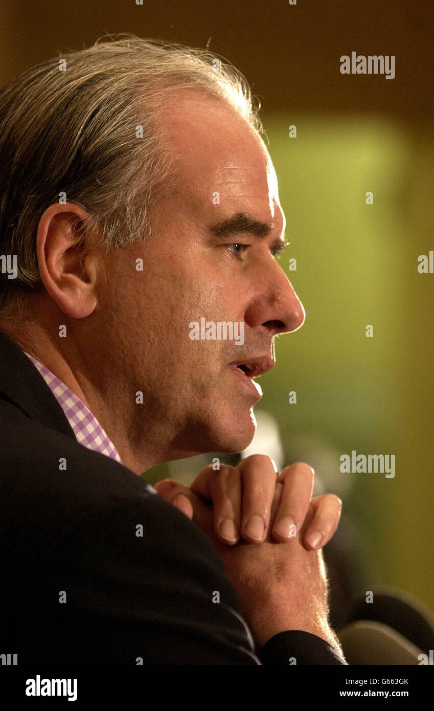 Tim Lamb - Press Conference Stock Photo - Alamy