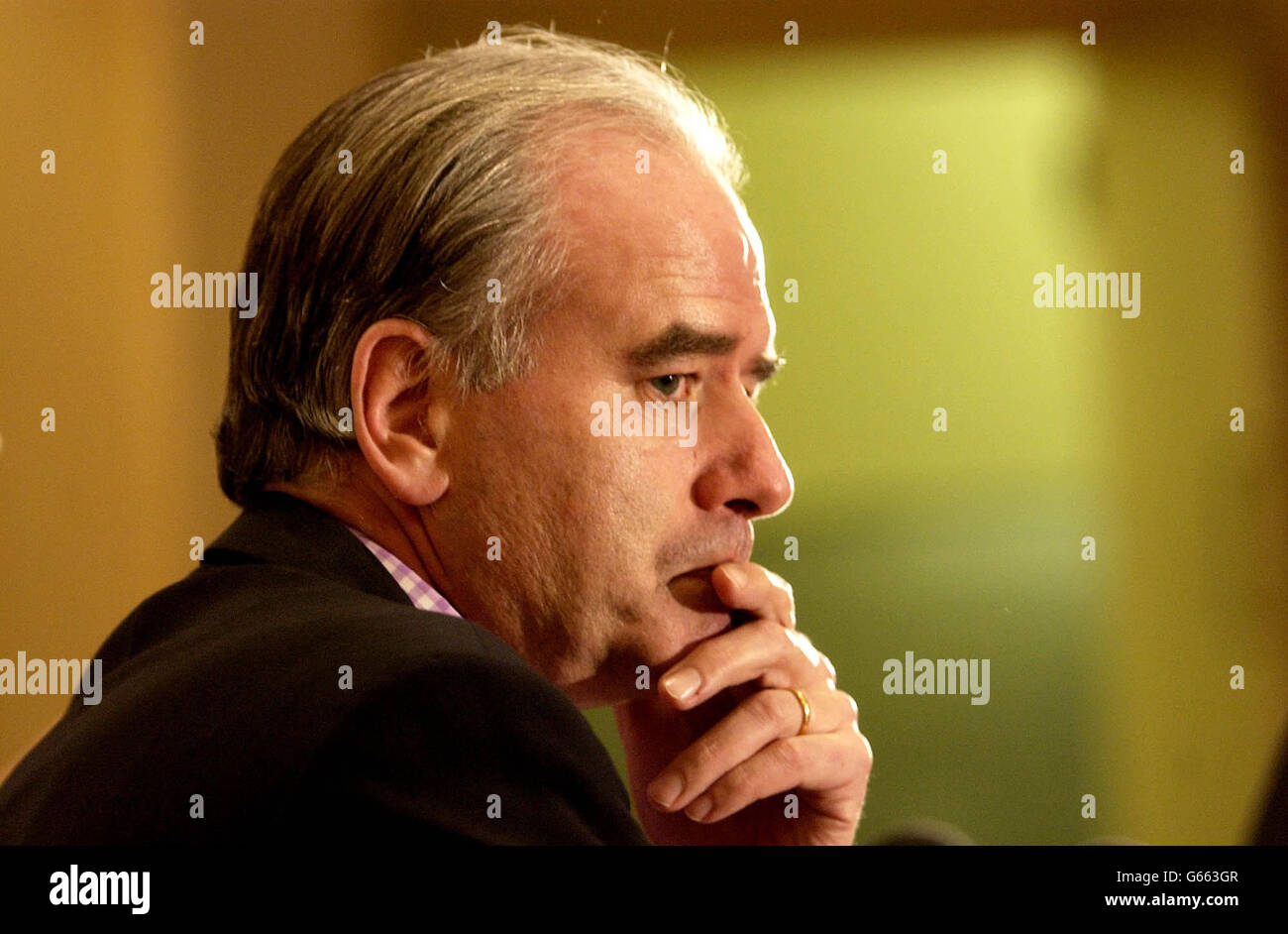 Tim Lamb - Press Conference Stock Photo - Alamy