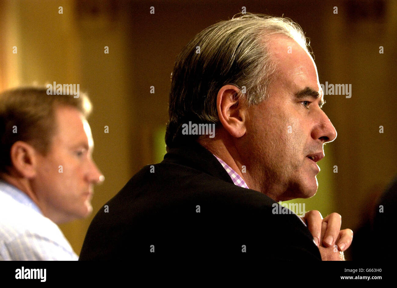 Tim Lamb - Press Conference Stock Photo - Alamy