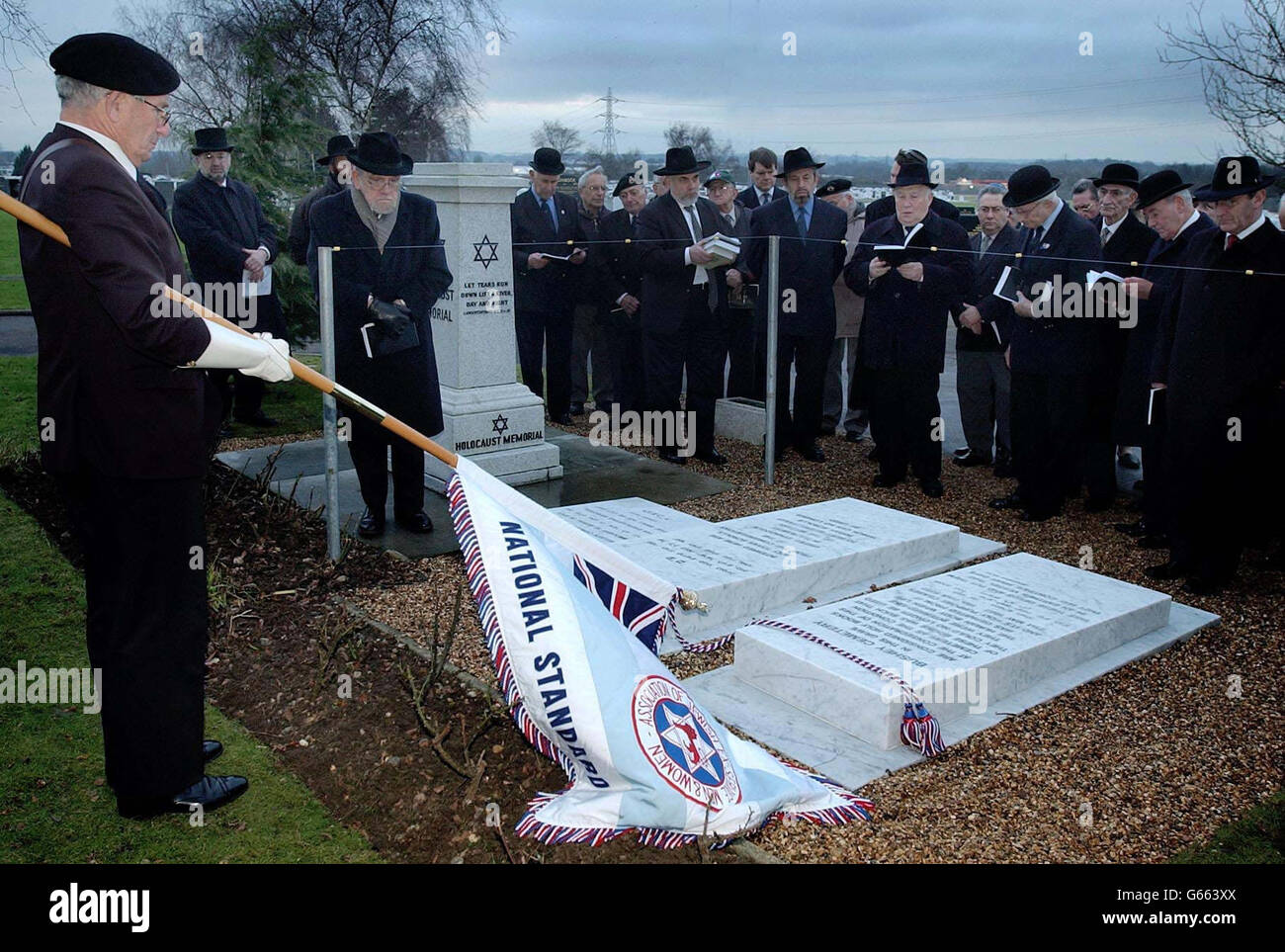 Memorial service held camp hi-res stock photography and images - Alamy