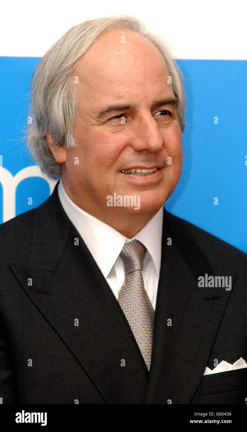 Frank W. Abagnale (whose book the film is based on) during a press ...