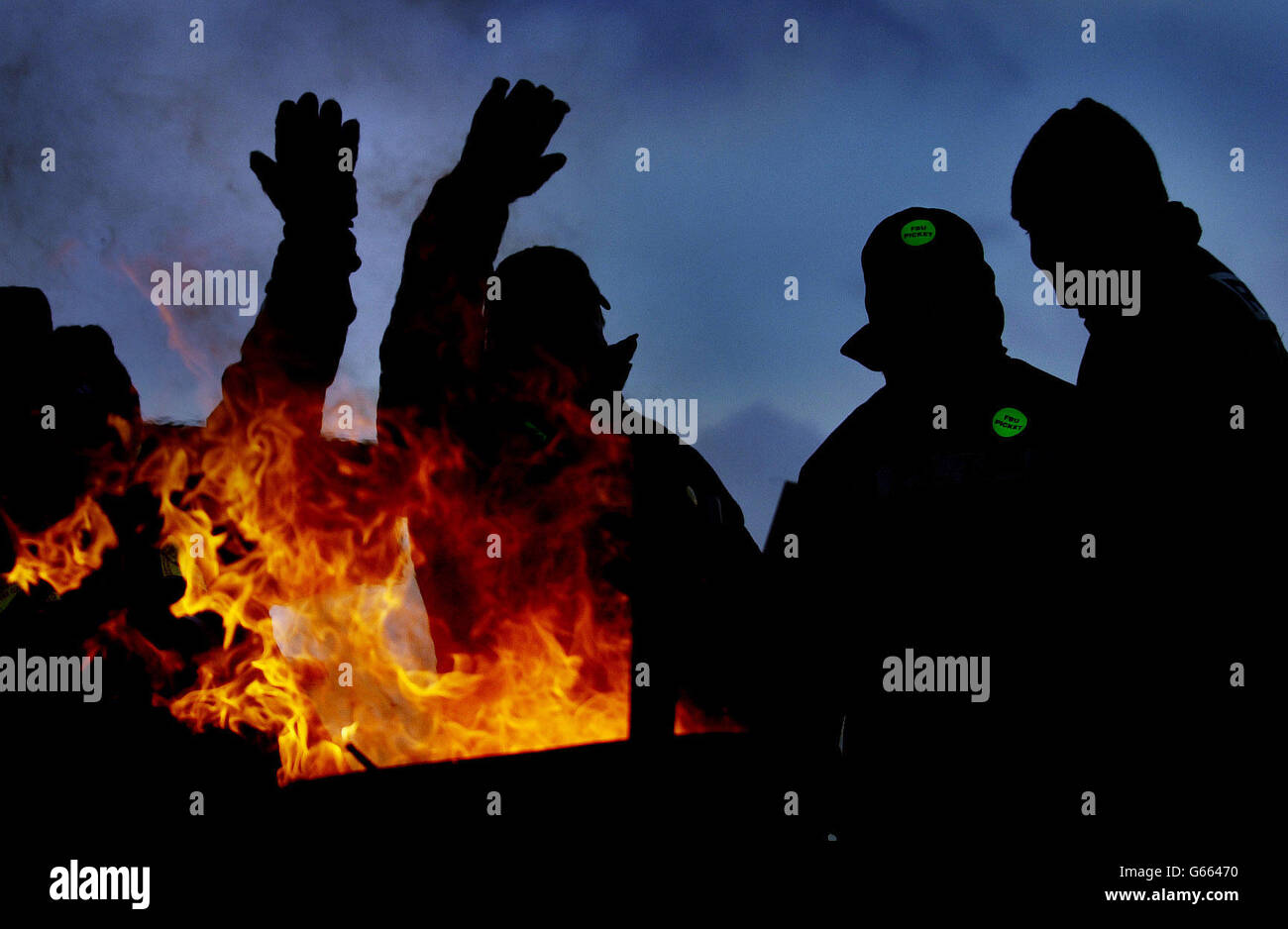 Firemen strike green goddess hi-res stock photography and images - Alamy