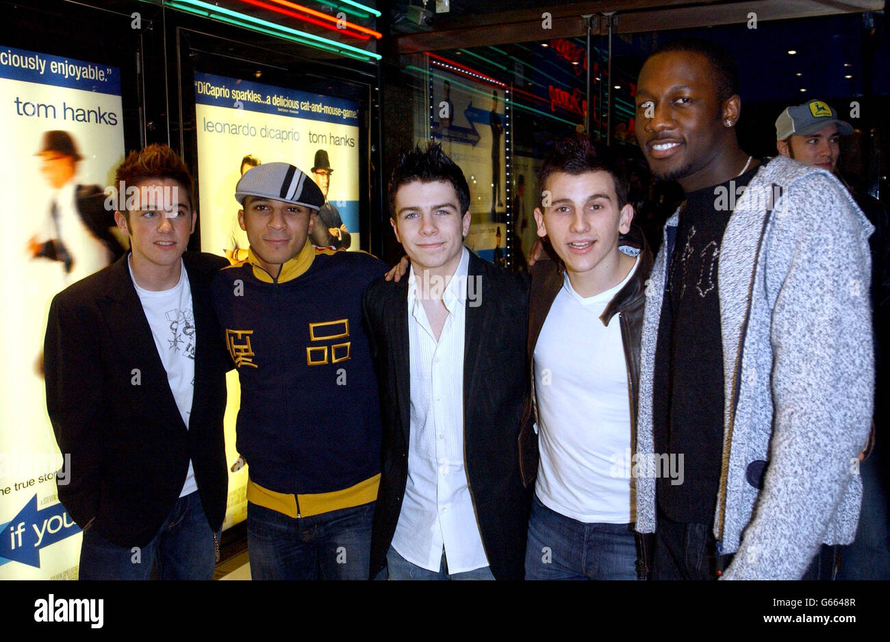 Boy Band One True Voice arrive for UK premiere of Steven Spielberg's ...