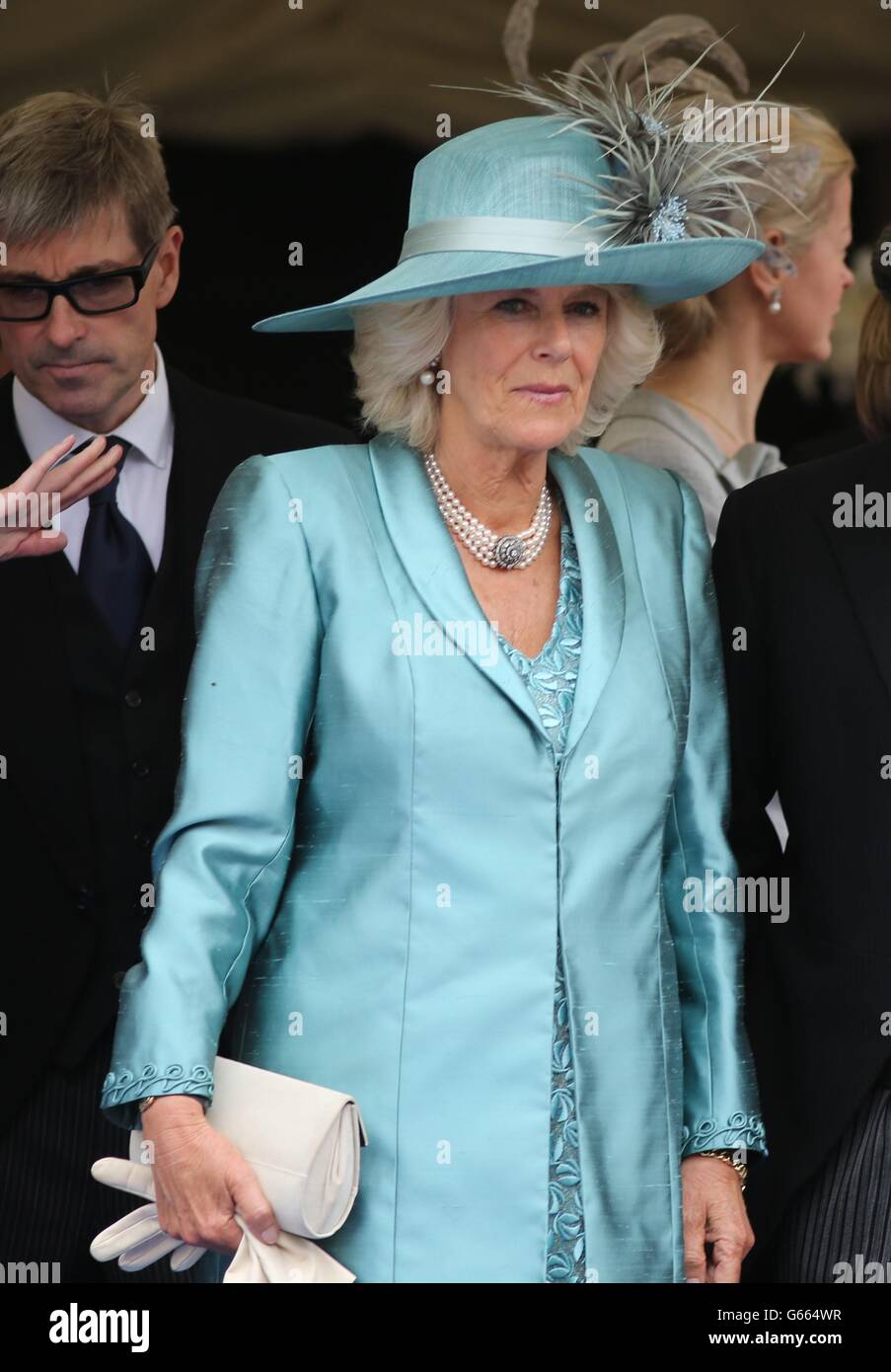 Camilla duchess cornwall walks in hi-res stock photography and images ...