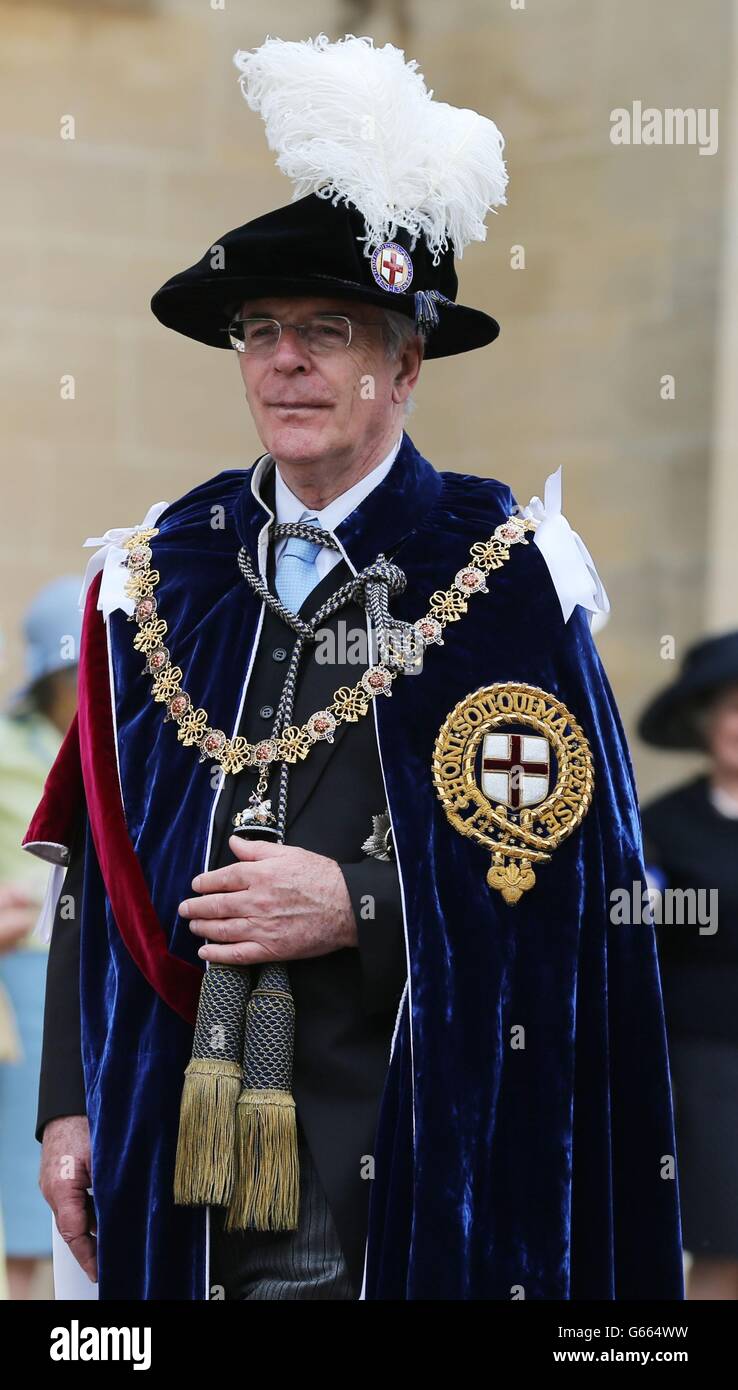 Royal Garter procession Stock Photo - Alamy