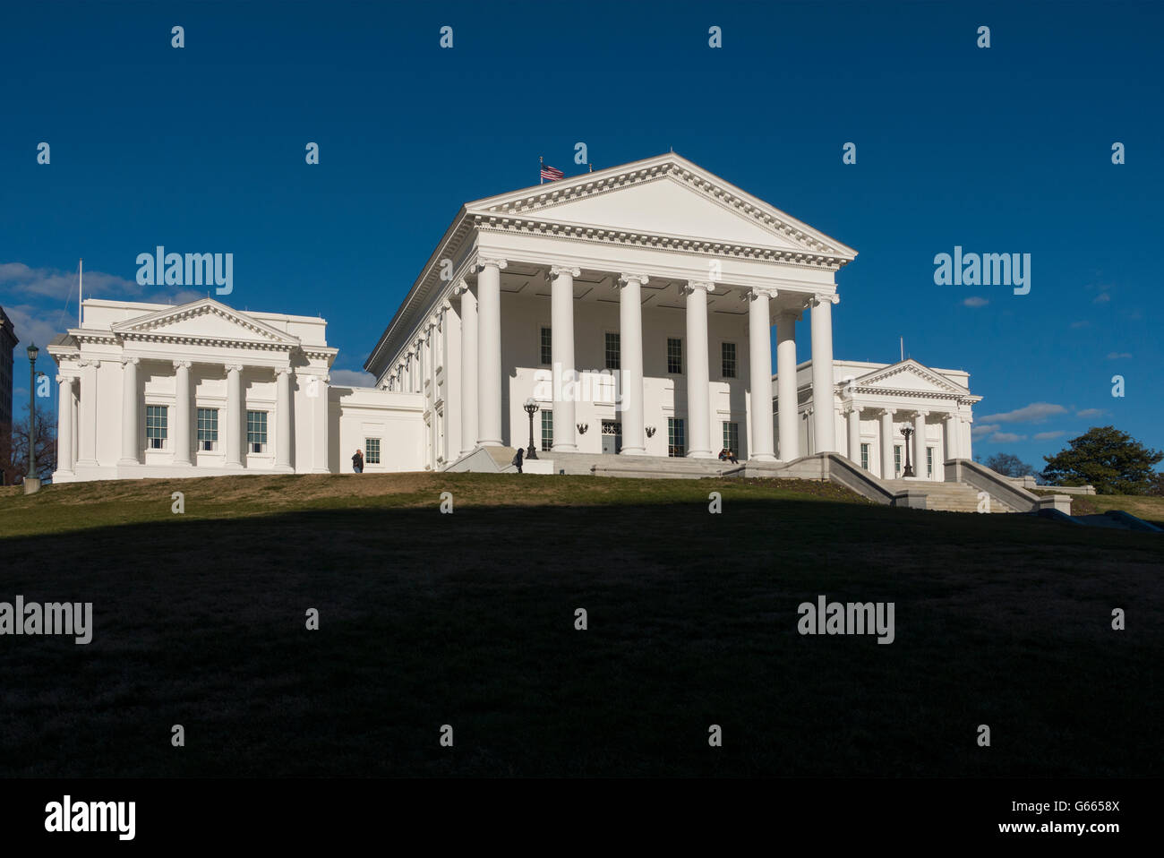 Virginia state capital building in Richmond Stock Photo - Alamy