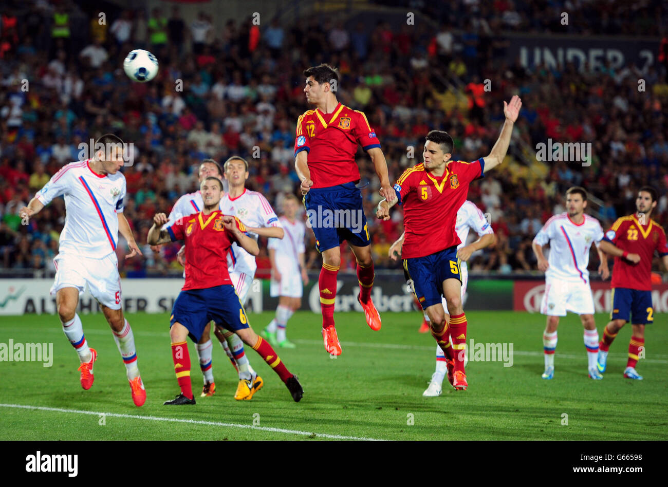 Spain under 21 morata hi-res stock photography and images - Alamy