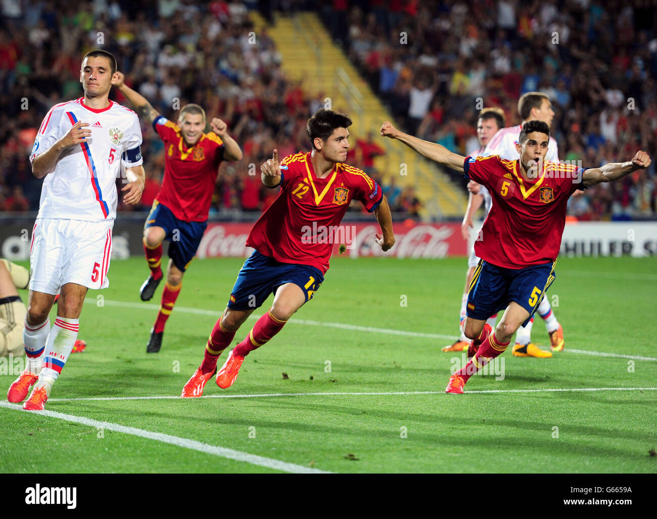 Spain under 21 morata hi-res stock photography and images - Alamy