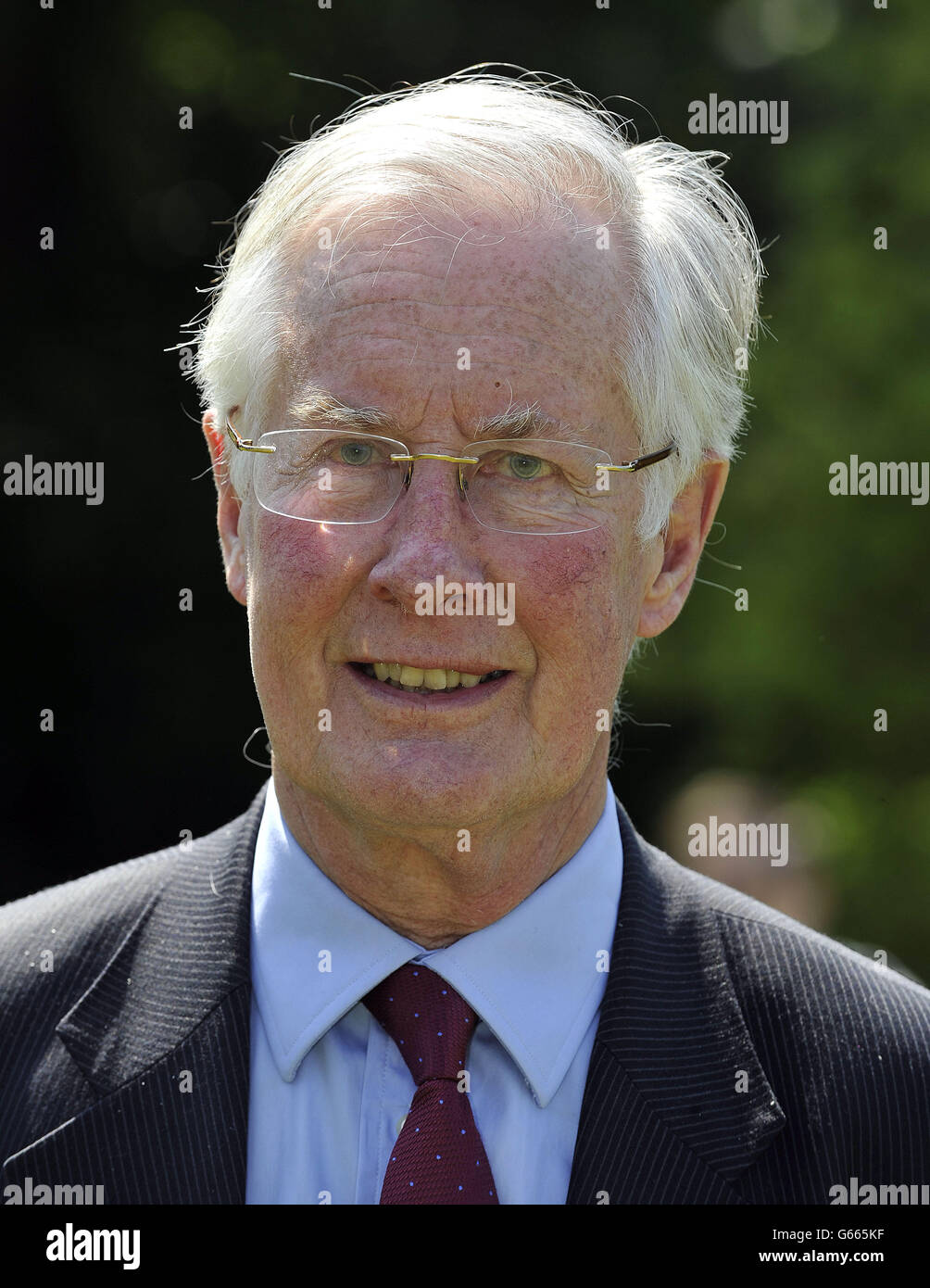 Michael Meacher, the Labour MP, at the Grove Hotel, in Watford prior to ...