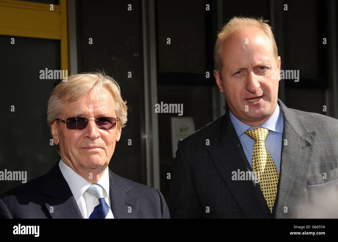 Bill Roache court case Stock Photo - Alamy
