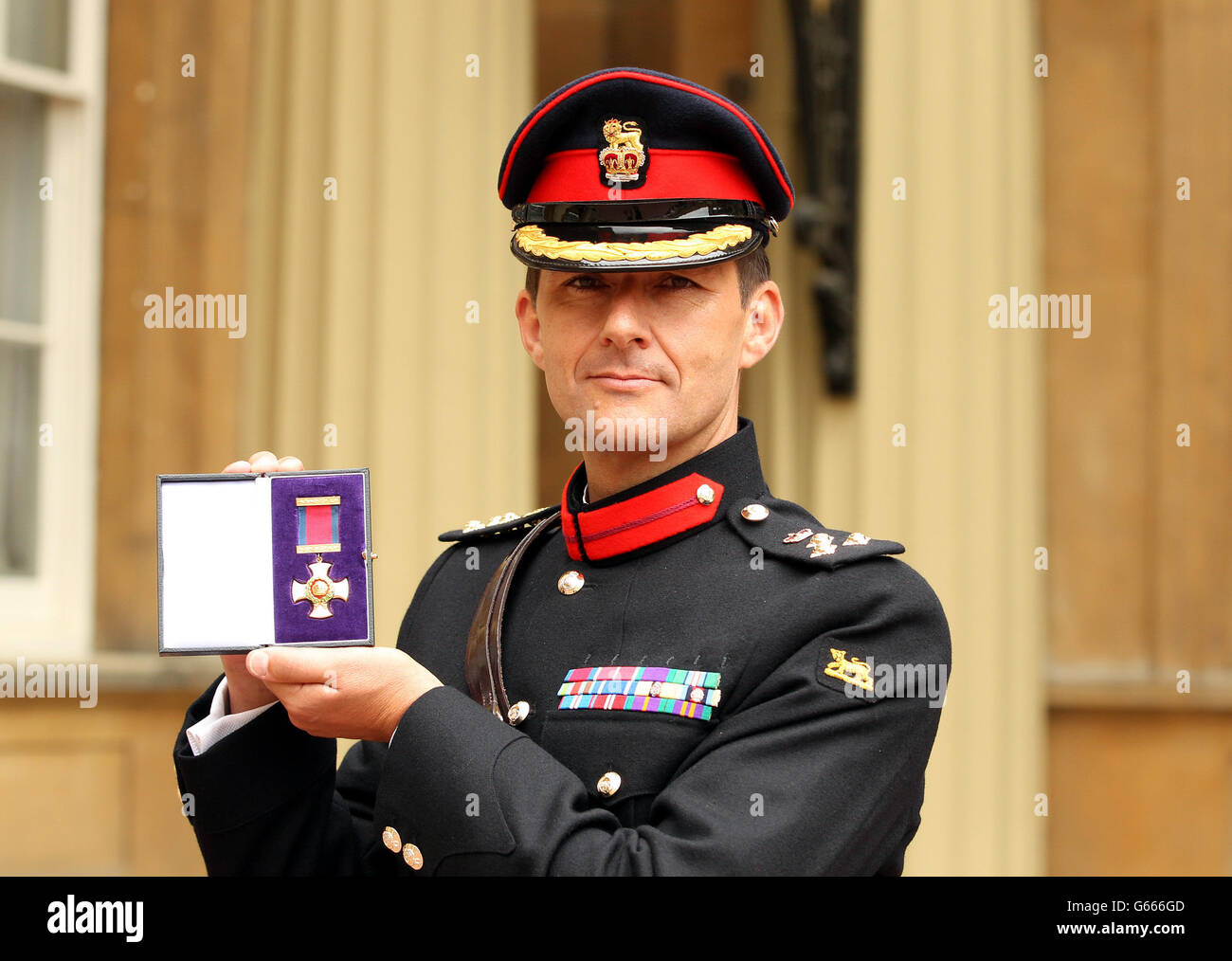 Brigadier Douglas Chalmers after he was made a Companion of the ...