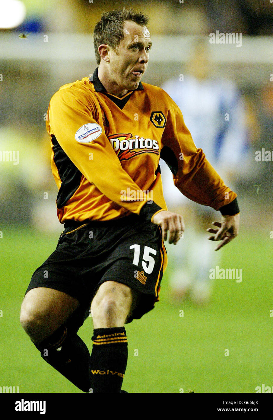 Wolverhampton Wanderers' Kevin Cooper during the 1-1 draw with bottom ...