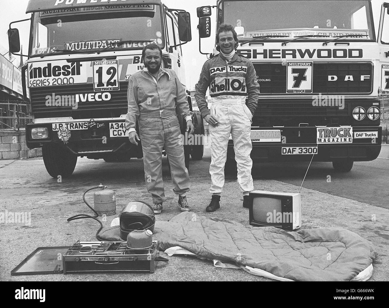 Barry sheene truck racing hi-res stock photography and images - Alamy