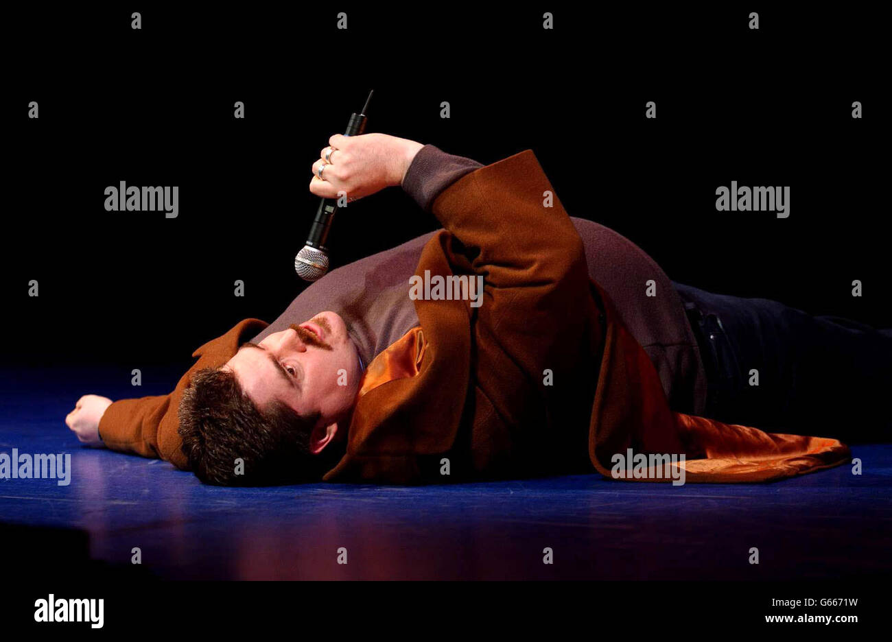 Phill Jupitus performing at Gutted - The Gilded Balloon Benefit, at the ...