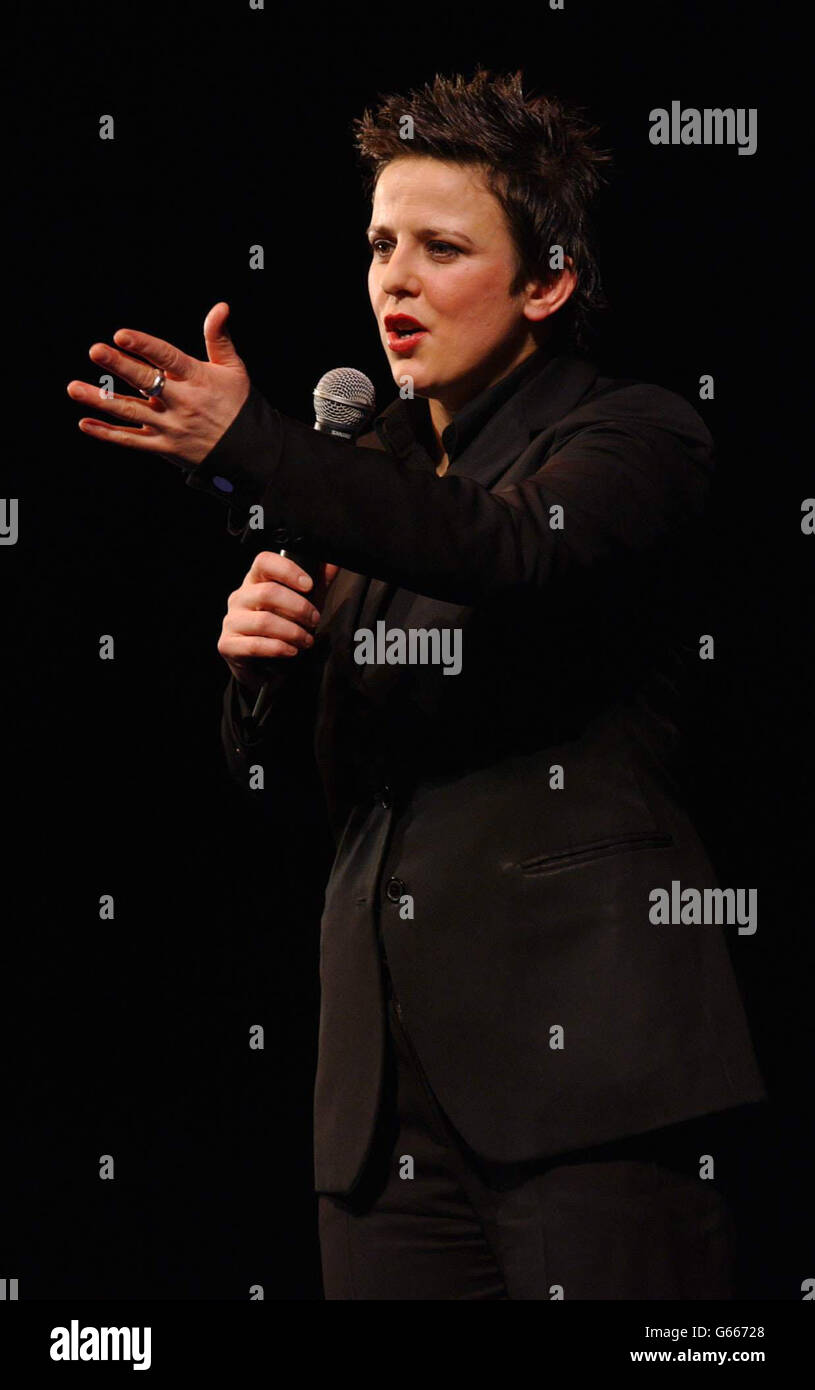 Rhona Cameron performing at Gutted - The Gilded Balloon Benefit, at the ...