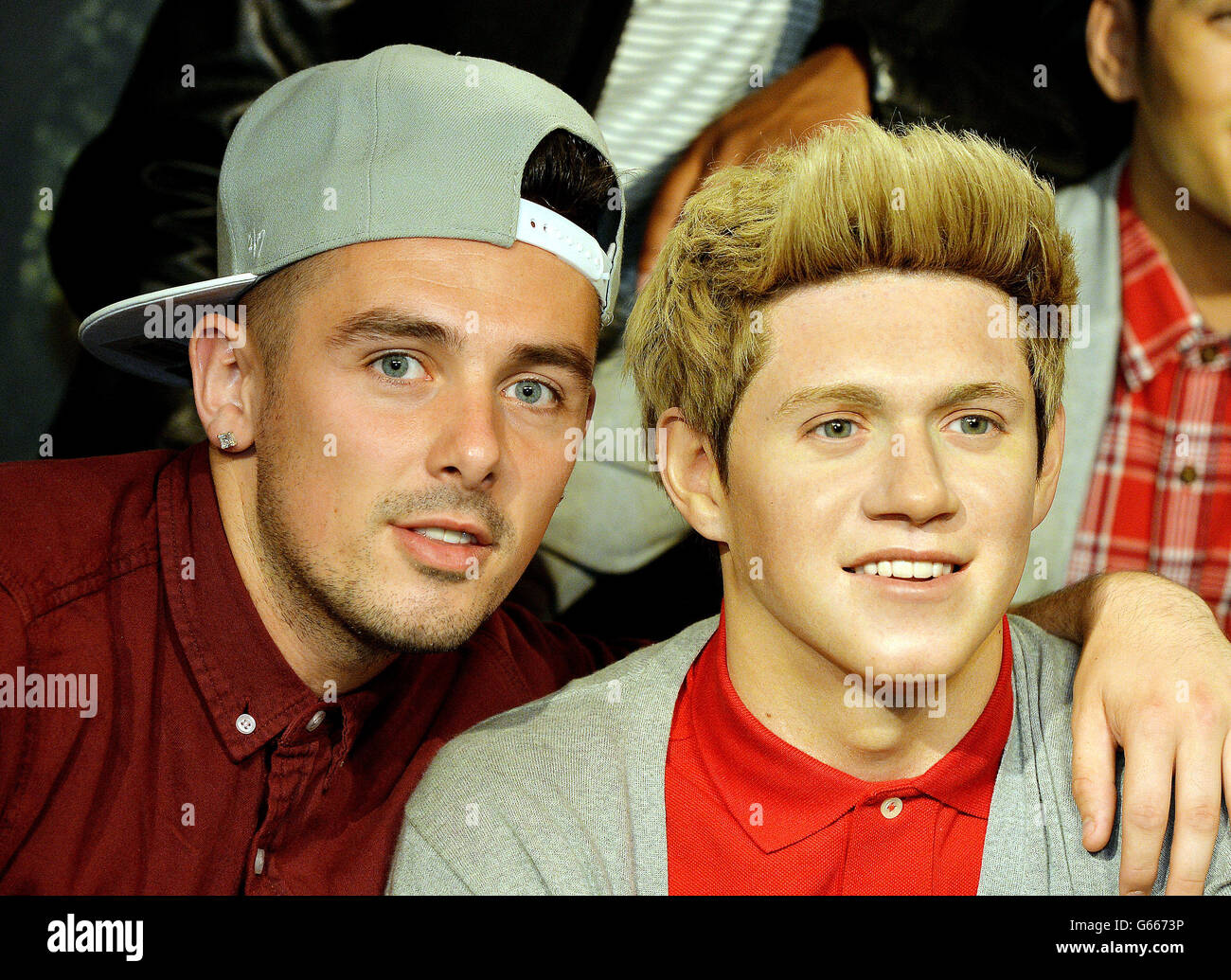 Charlie Healy a member of the X-Factor TV show contestants The Risk boy ...