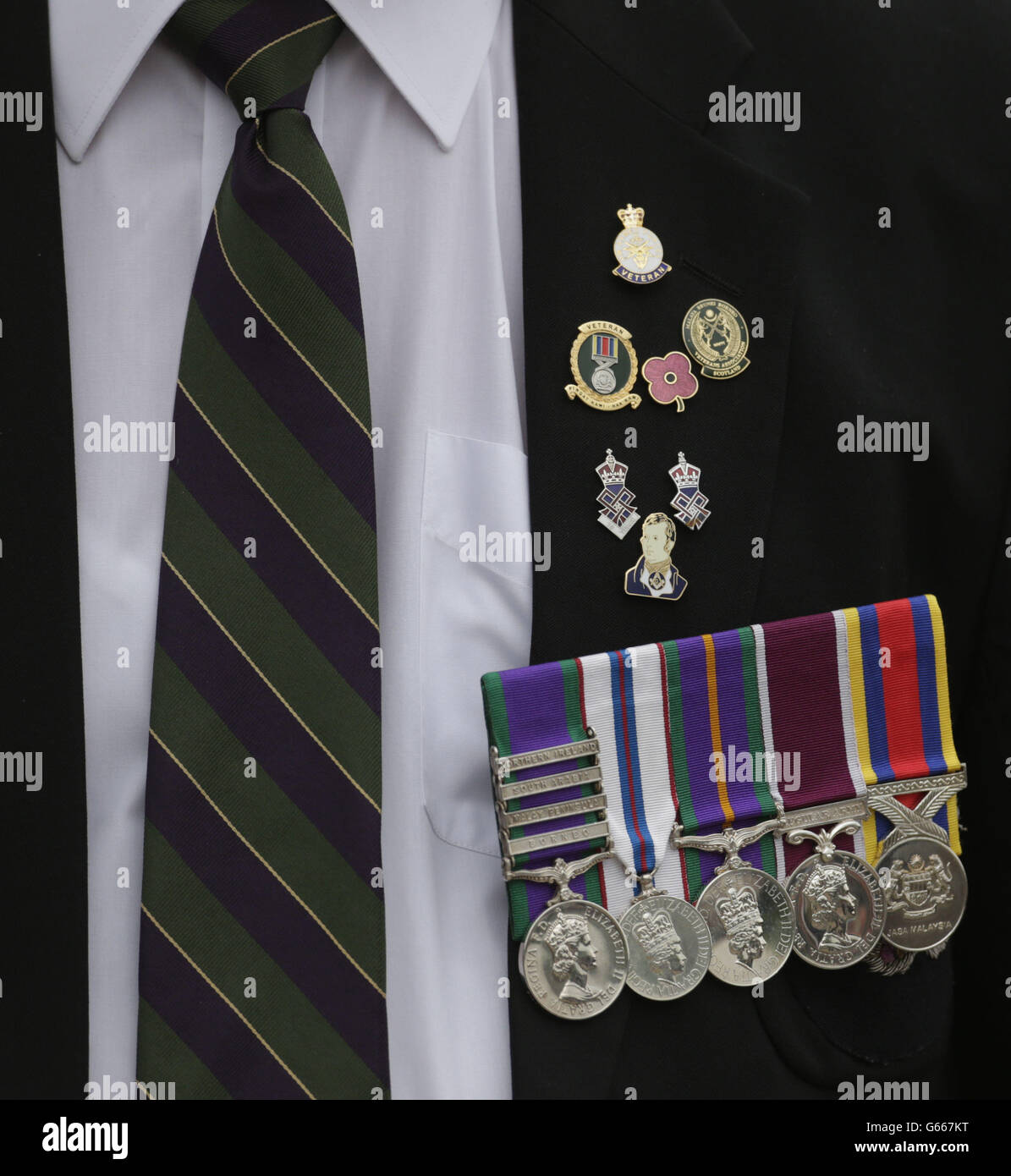 Members of the argyll and sutherland highlanders hi-res stock ...