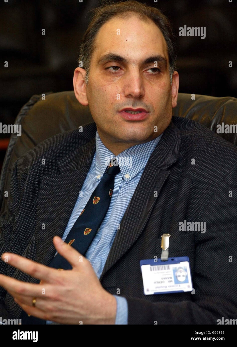 Derek Manas, head of Transplants at the Freeman hospital in Newcastle ...