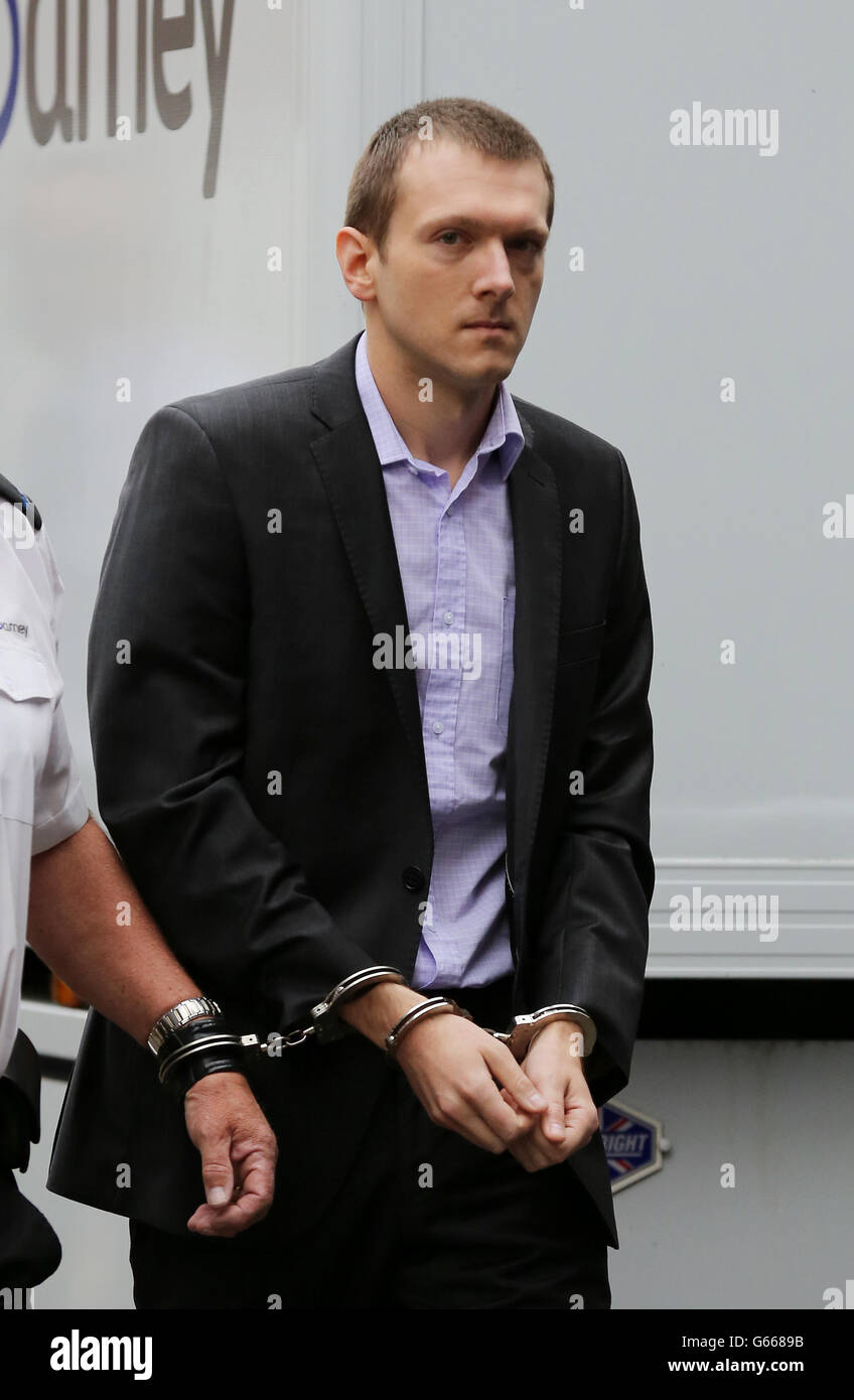 Previously unissued photo of Teacher Jeremy Forrest arriving at Lewes ...