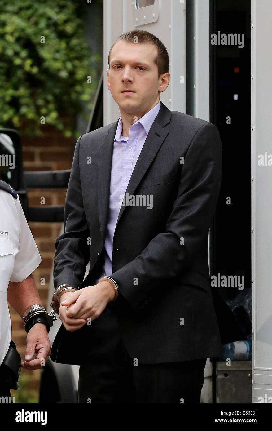 Previously unissued photo of Teacher Jeremy Forrest arriving at Lewes ...