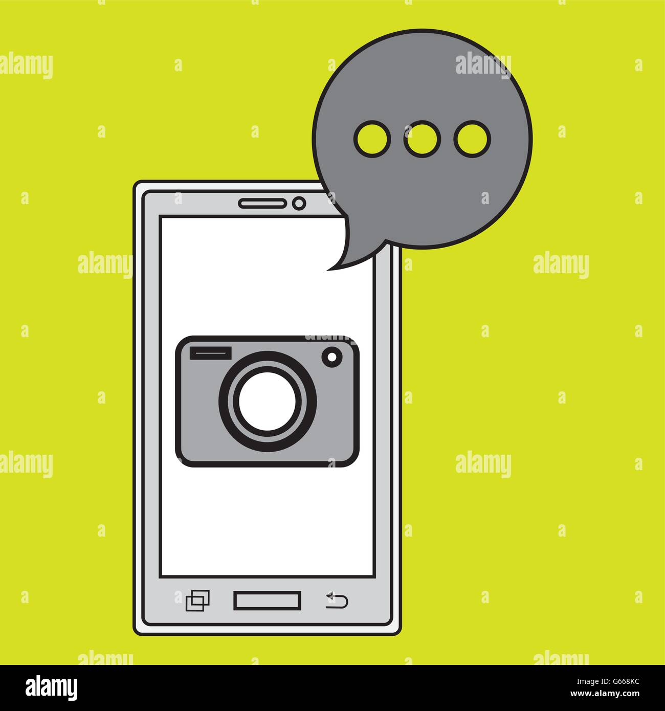 smartphone service design Stock Vector Image & Art - Alamy