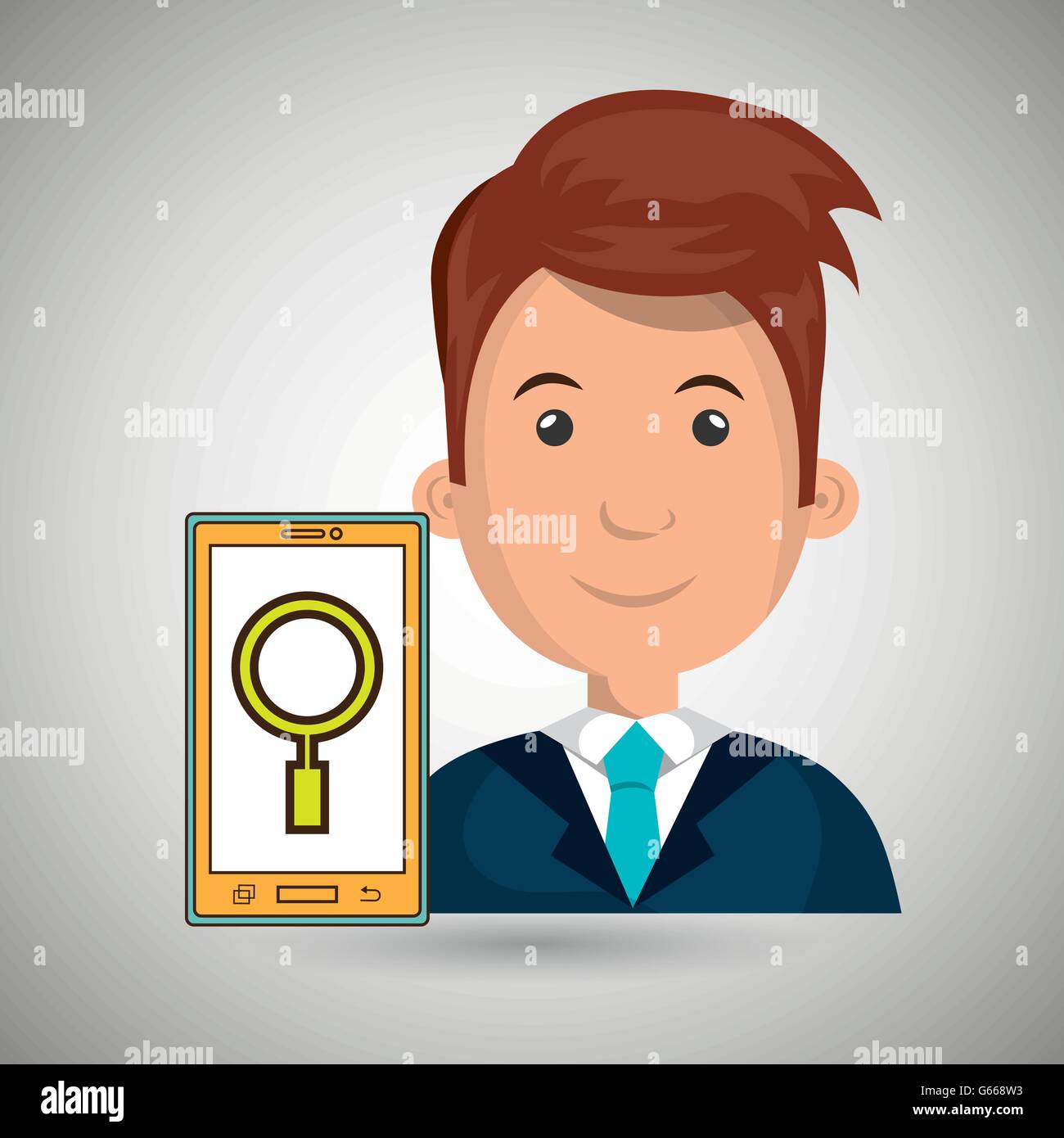 smartphone service design Stock Vector Image & Art - Alamy