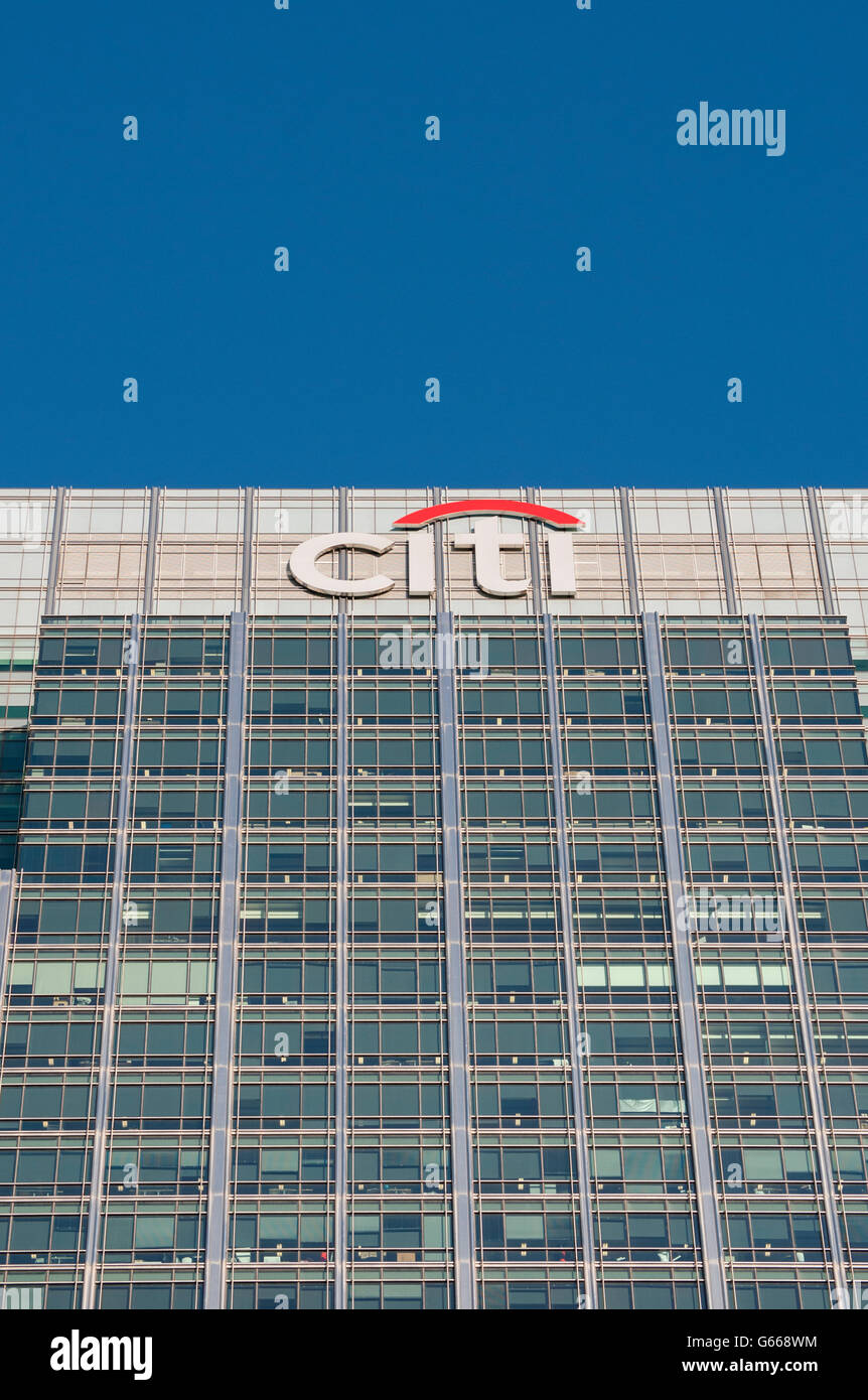 45-storey office tower of Citigroup EMEA Centre, Citigroup Centre 2 ...