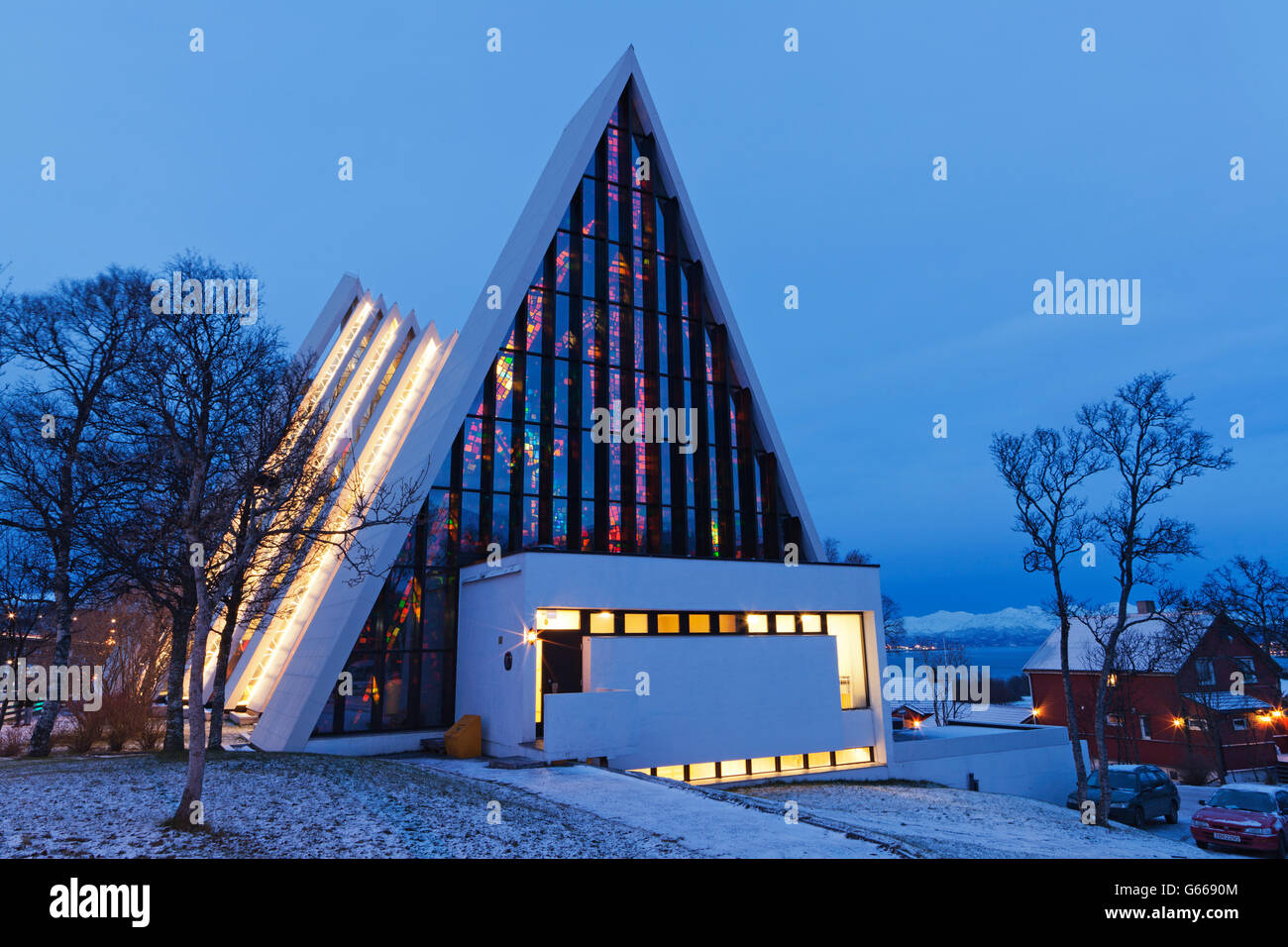 Tromso churches hi-res stock photography and images - Alamy