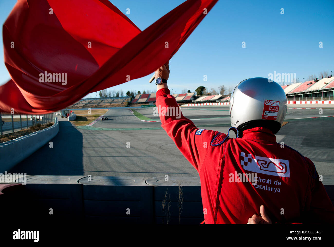 Formula 1 race flag hi-res stock photography and images - Alamy