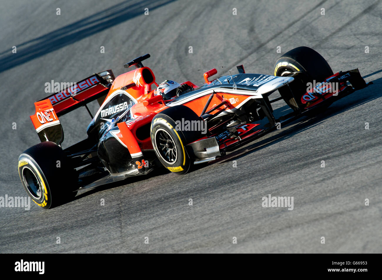 Timo Glock, GER, Marussia F1 Team-Cosworth, Formula 1 testing sessions ...