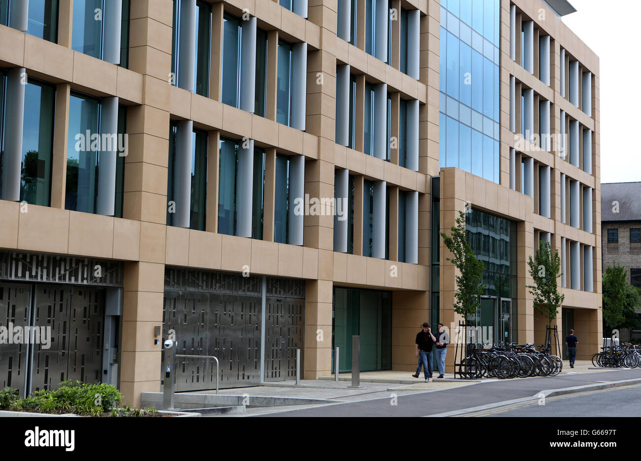 A general view of the microsoft research building in cambridge hi-res ...