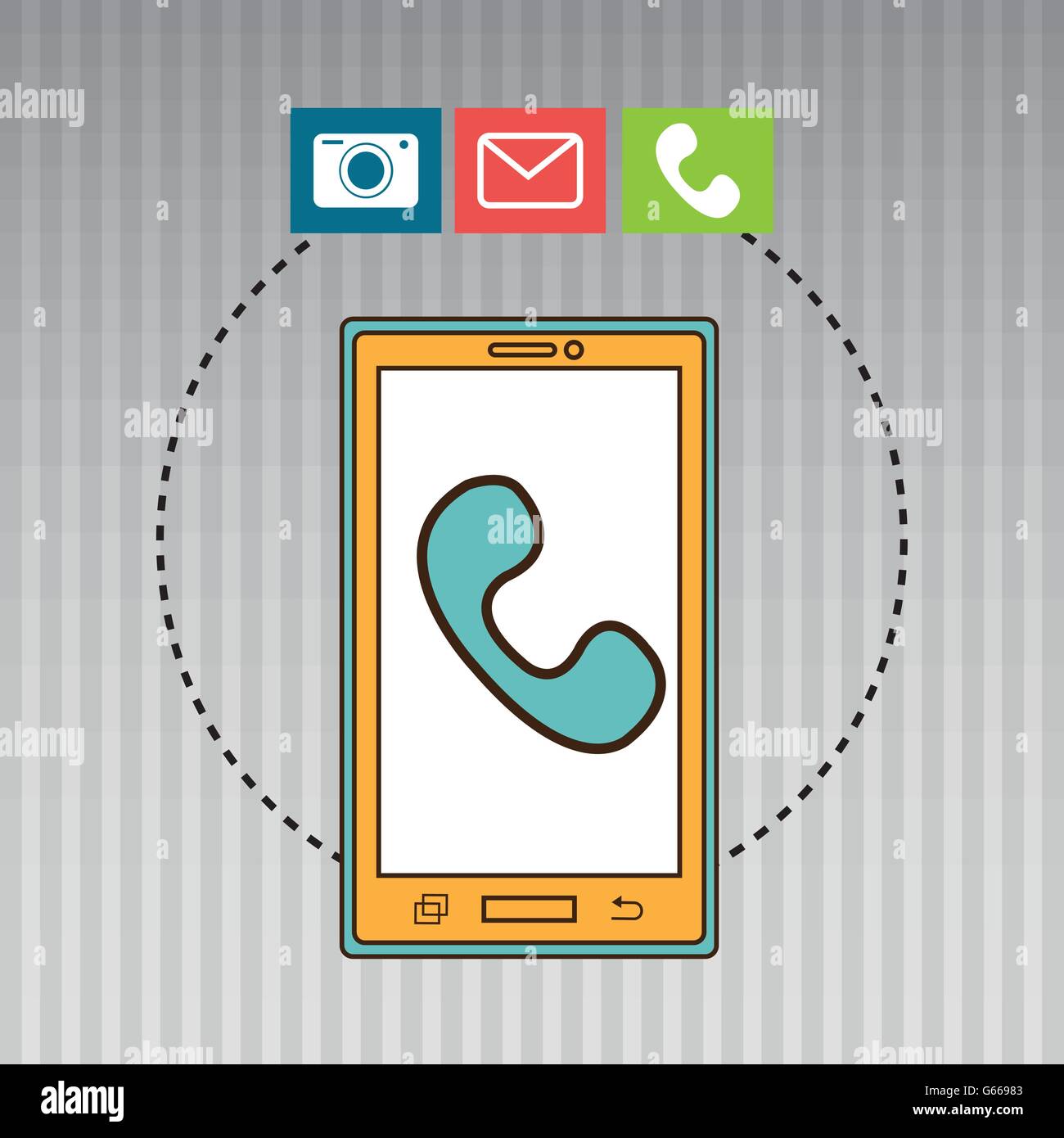 smartphone service design Stock Vector Image & Art - Alamy