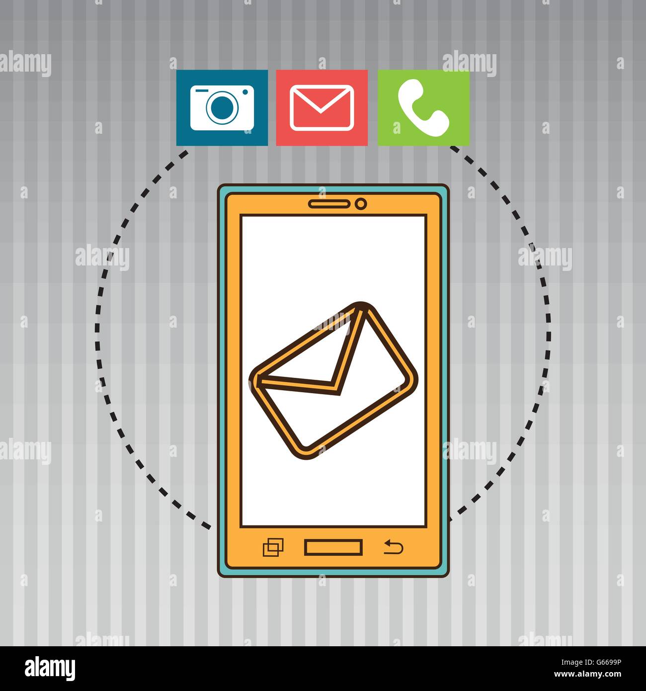 smartphone service design Stock Vector Image & Art - Alamy