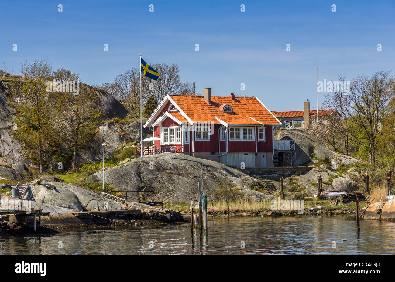 Beautiful archipelago of Gothenburg - Sweden Stock Photo - Alamy