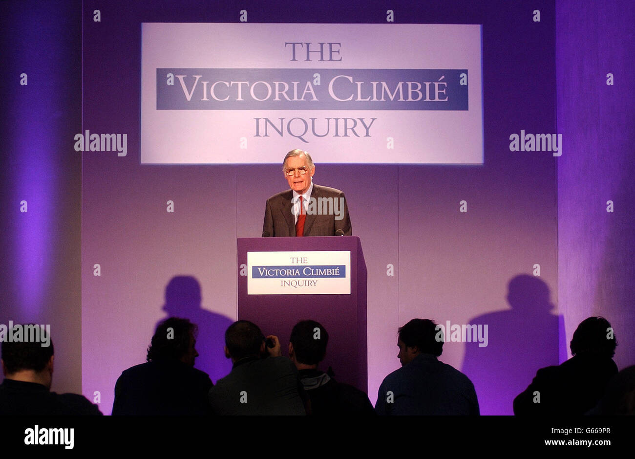 Victoria Climbie - inquiry Stock Photo - Alamy