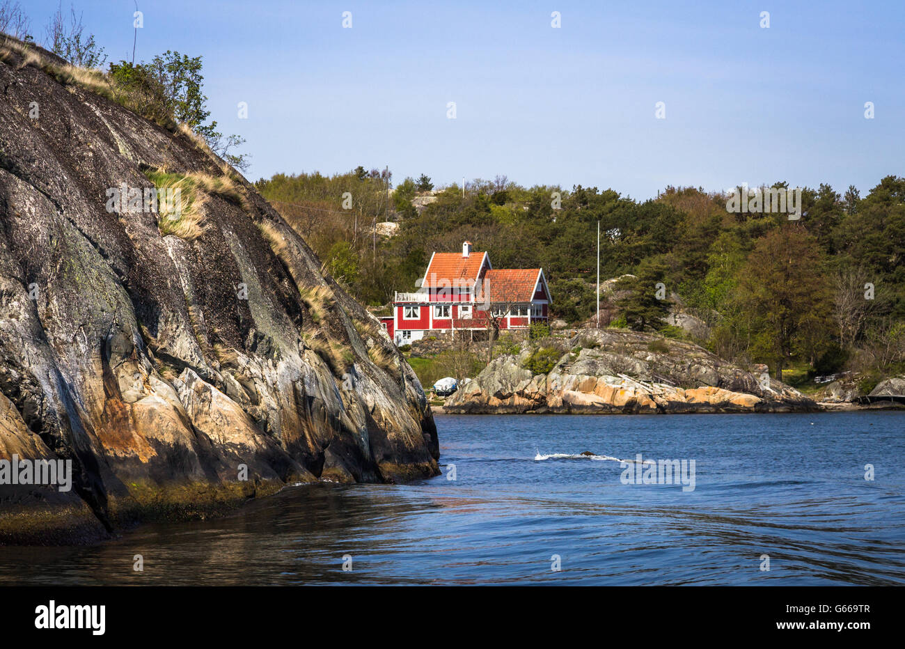 Beautiful archipelago of Gothenburg - Sweden Stock Photo - Alamy