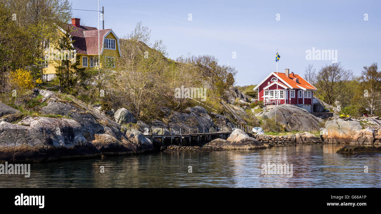 Beautiful archipelago of Gothenburg - Sweden Stock Photo - Alamy