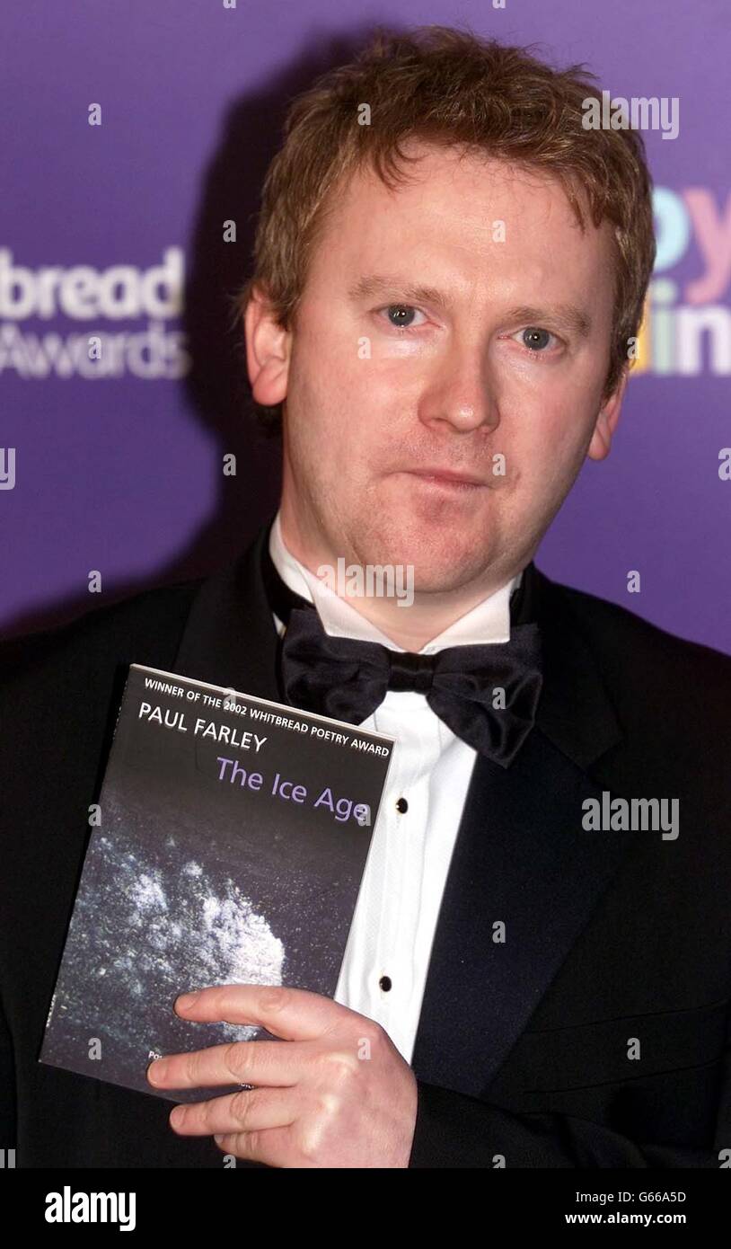 Paul Farley Whitbread book Stock Photo - Alamy