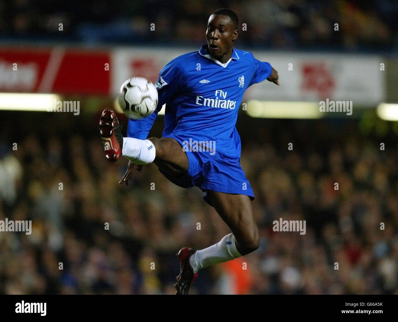 Carlton Cole of Chelsea in action against Leeds United during the ...