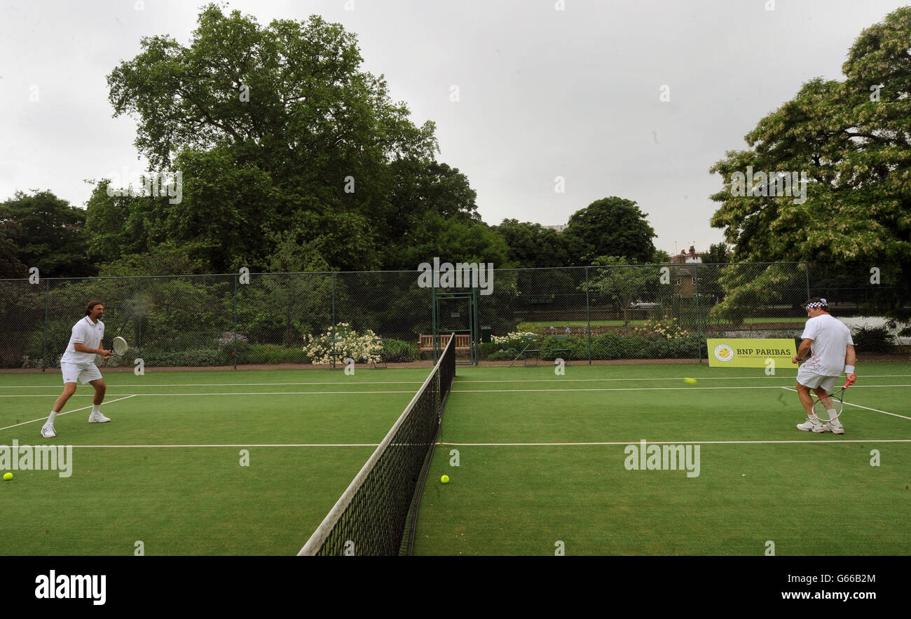 Launch bnp paribas tennis classic hi-res stock photography and images ...