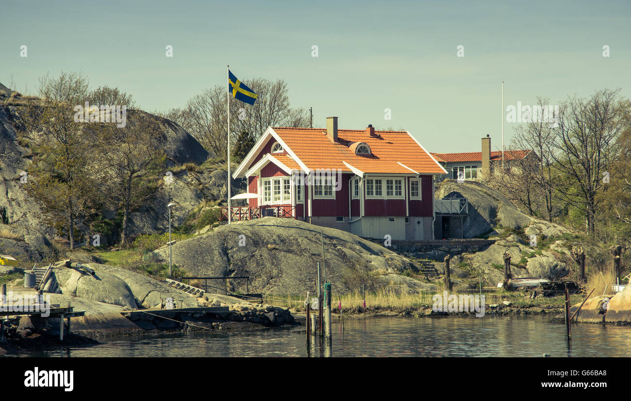 Beautiful archipelago of Gothenburg - Sweden Stock Photo - Alamy