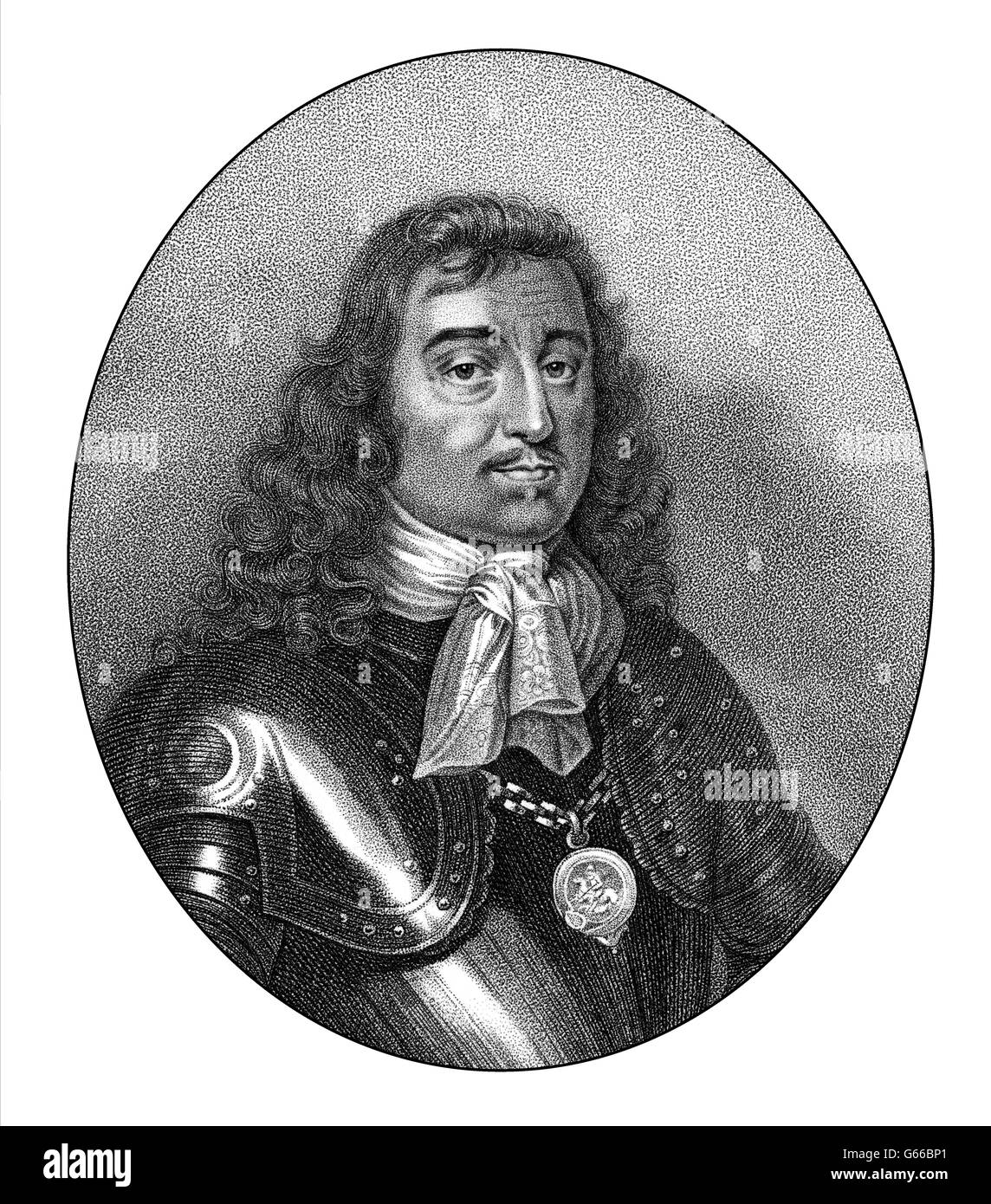 George Monck, 1st Duke of Albemarle, 1608-1670, an English soldier ...