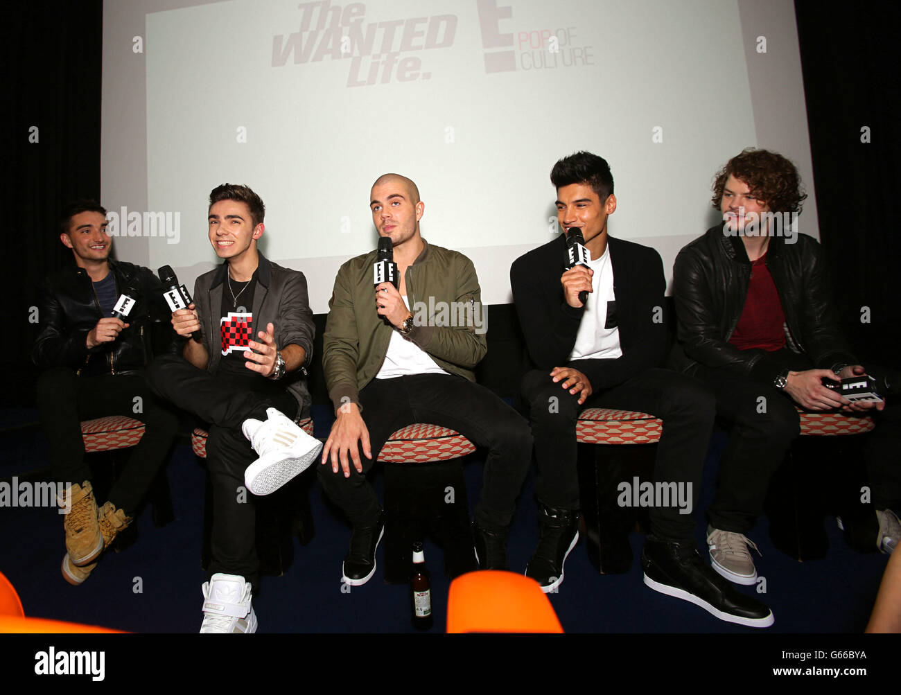 Wanted Life Premiere - London Stock Photo - Alamy